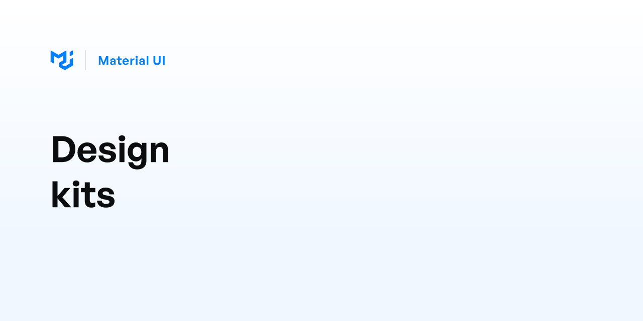 Design kits - Material UI