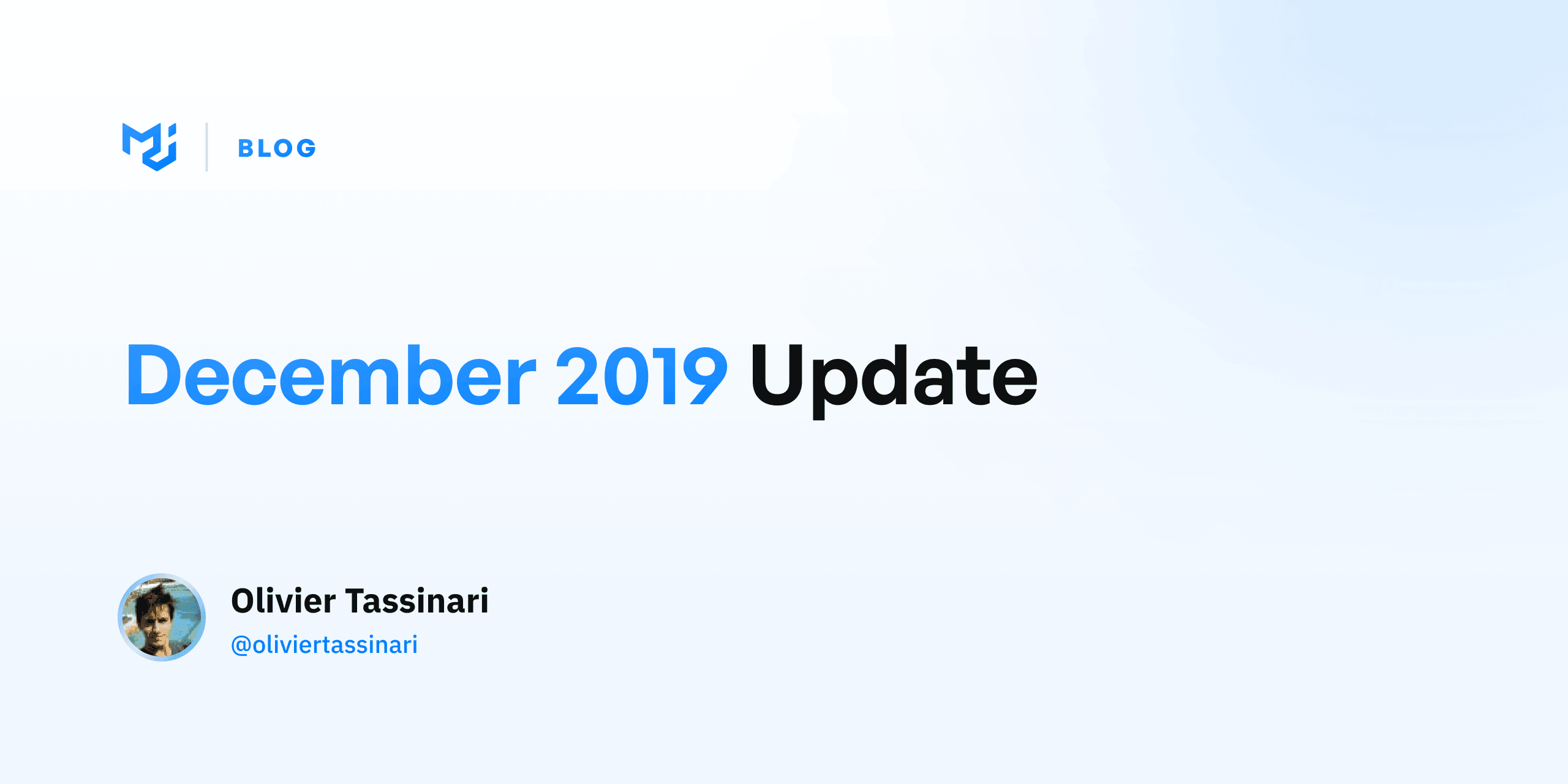 December 2019 Update - MUI